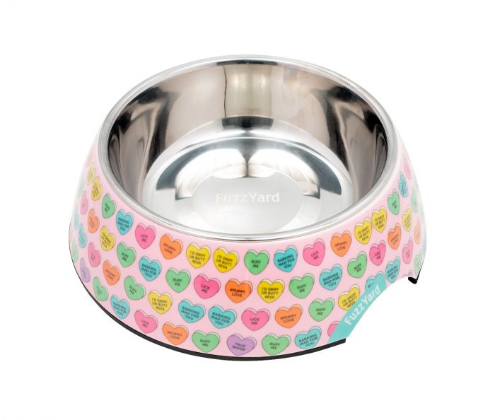 FUZZYARD BOWL - CANDY HEARTS – Pet Town